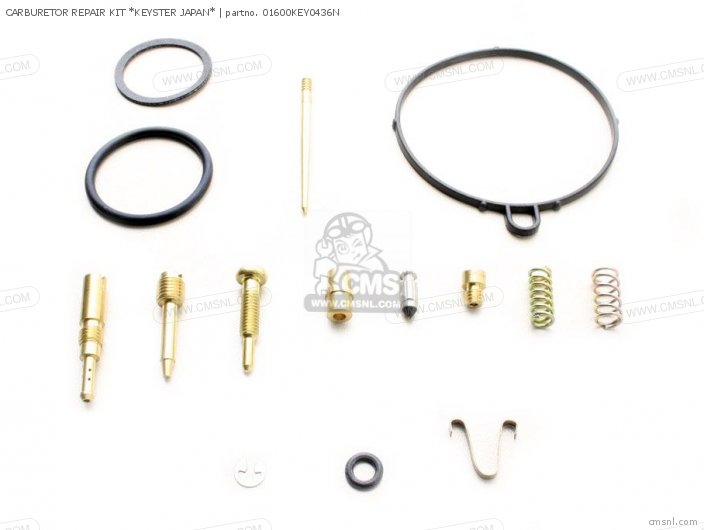 CARBURETOR REPAIR KIT *KEYSTER JAPAN* for Honda - order at CMSNL