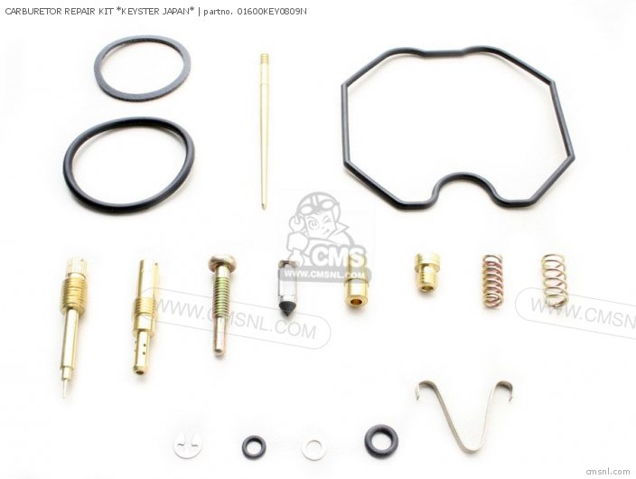 01600-KEY-0809N Carburetor Repair Kit *Keyster Japan* - XLR200R