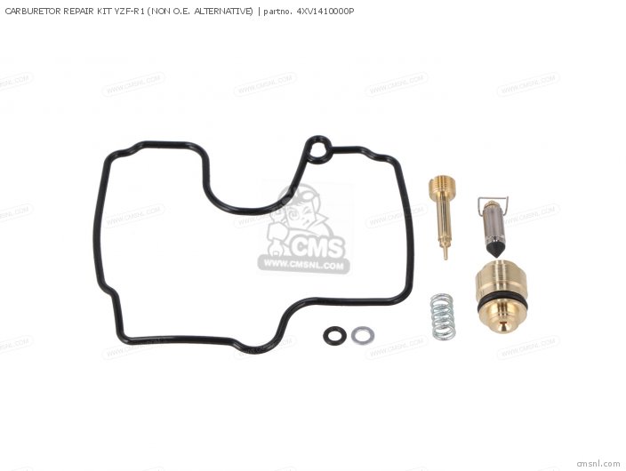4XV1410000P: CARBURETOR REPAIR KIT YZF-R1 (NON O.E. ALTERNATIVE) Yamaha ...