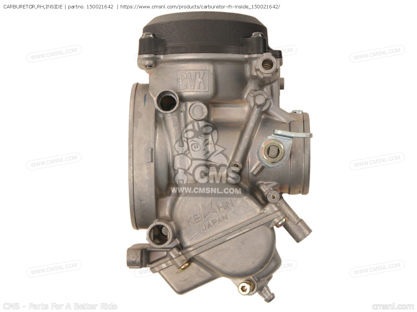 150021642: Carburetor,rh,inside Kawasaki - buy the 15002-1642 at CMSNL