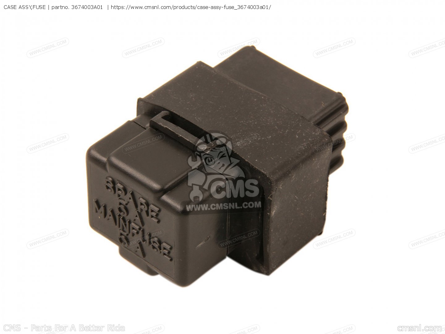 3674003A01: CASE ASSY,FUSE Suzuki - buy the 36740-03A01 at CMSNL