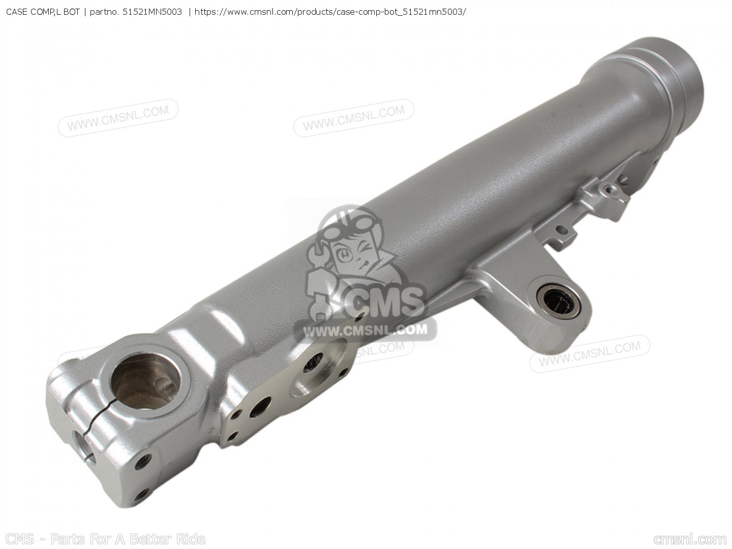 51521MN5003: CASE COMP,L BOT Honda - buy the 51521-MN5-003 at CMSNL