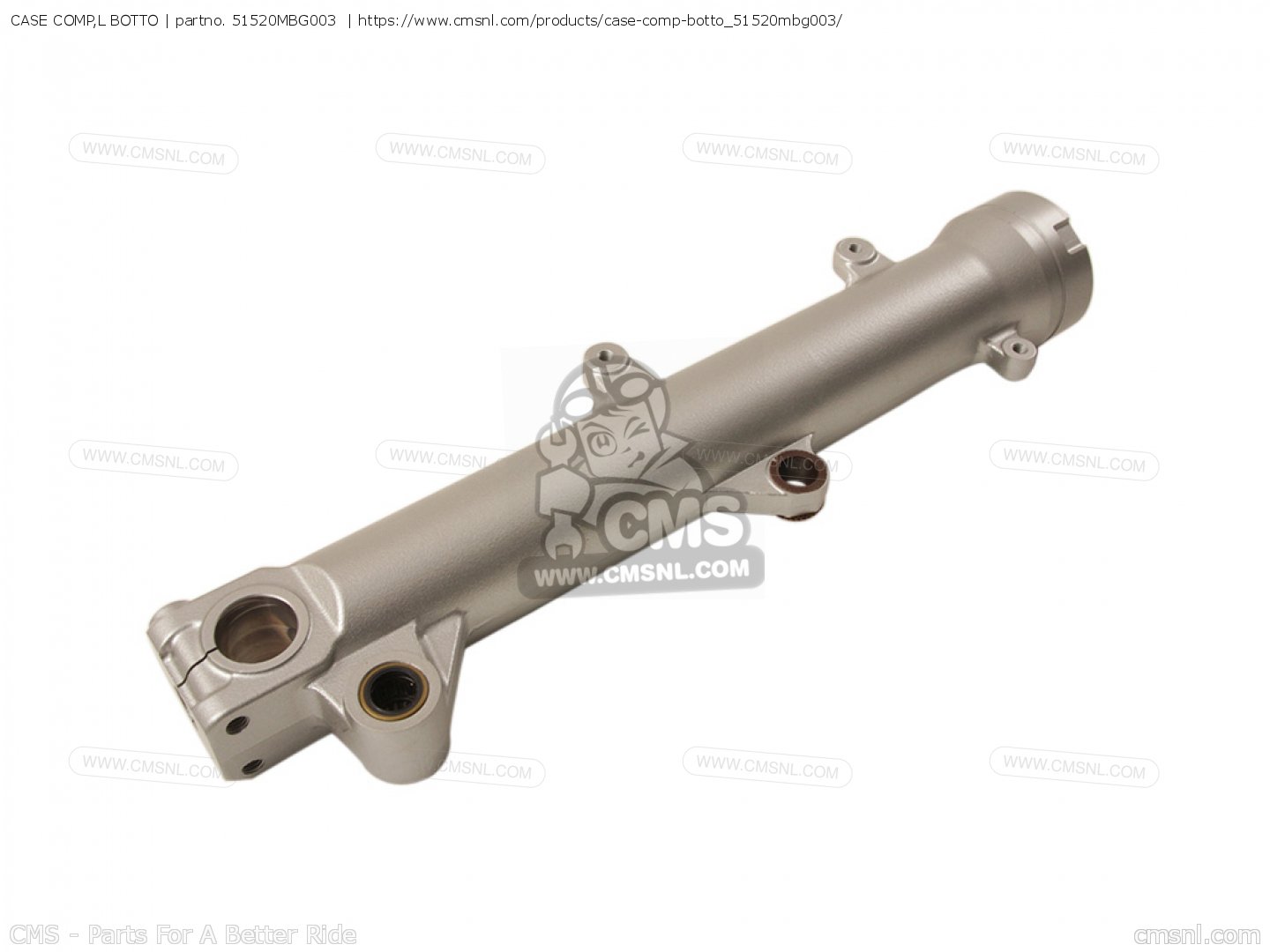 51520MBG003: CASE COMP,L BOTTO Honda - buy the 51520-MBG-003 at CMSNL