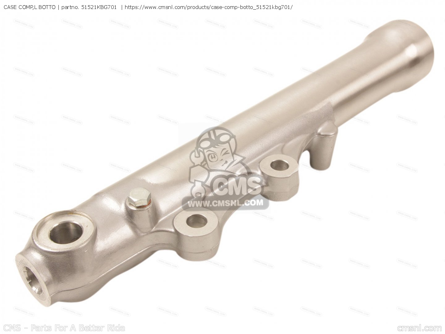 51521KBG701: CASE COMP,L BOTTO Honda - buy the 51521-KBG-701 at CMSNL