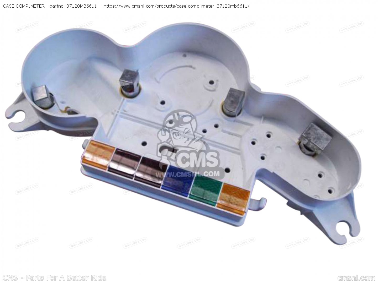 37120MB6611: CASE COMP.,METER Honda - buy the 37120-MB6-611 at CMSNL