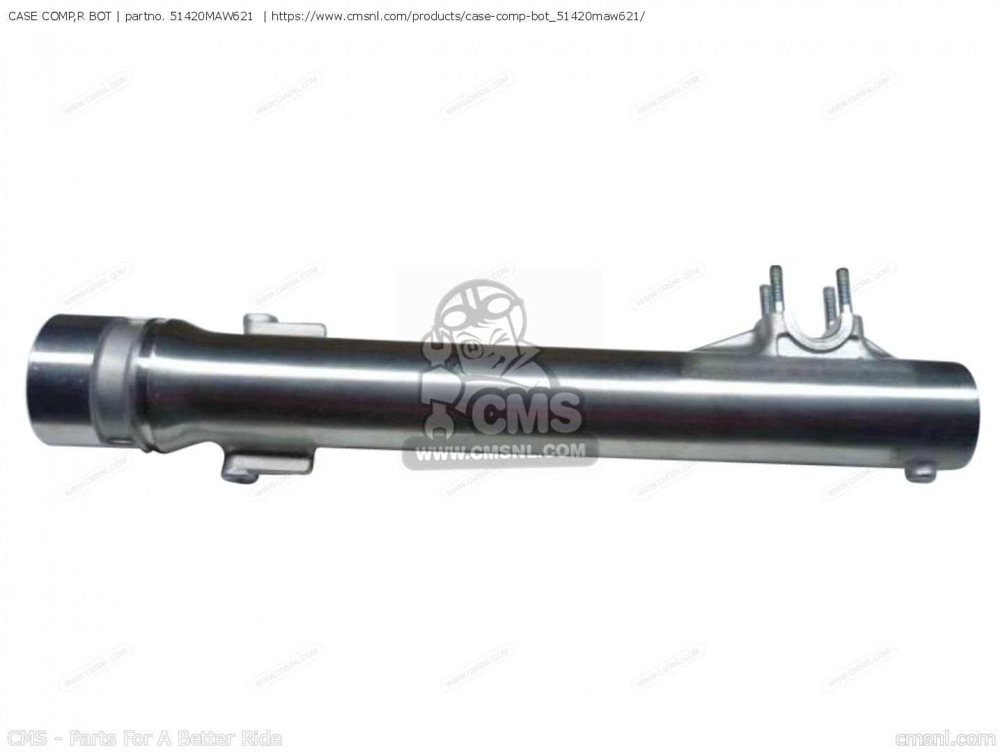 51420MAW621: CASE COMP,R BOT Honda - buy the 51420-MAW-621 at CMSNL