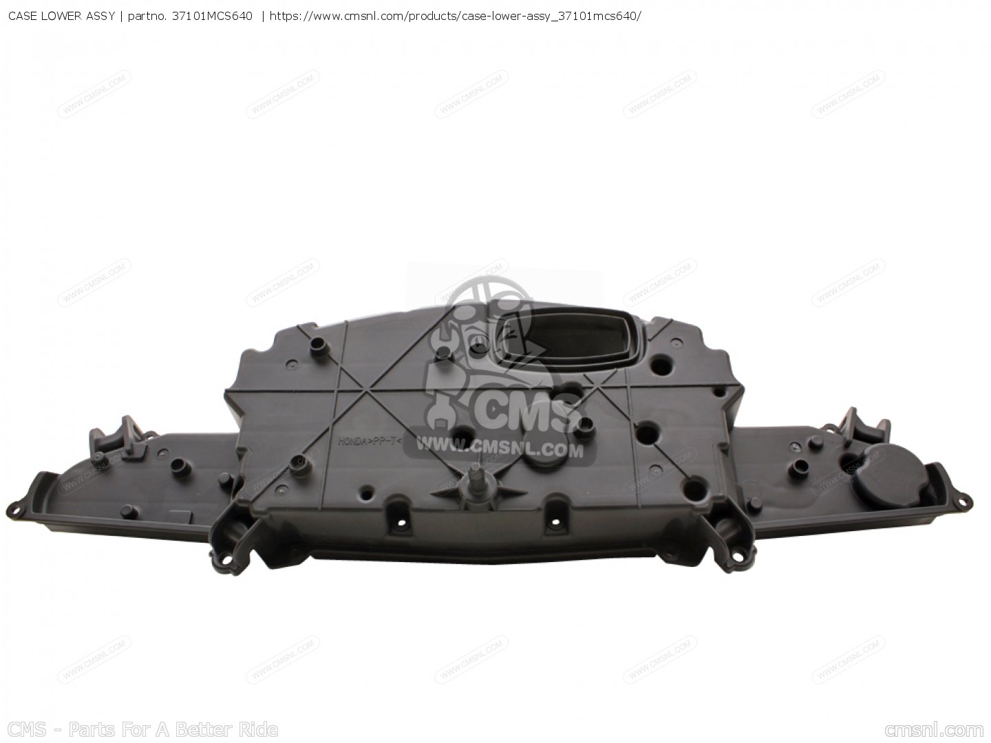 37101MCS640: Case Lower Assy Honda - buy the 37101-MCS-640 at CMSNL