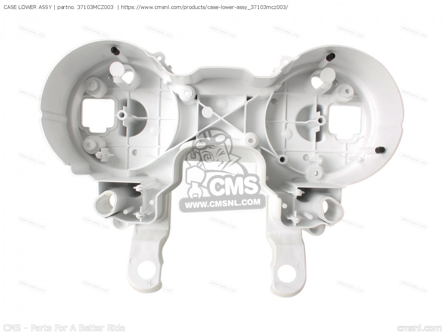 37103MCZ003: Case Lower Assy Honda - buy the 37103-MCZ-003 at CMSNL