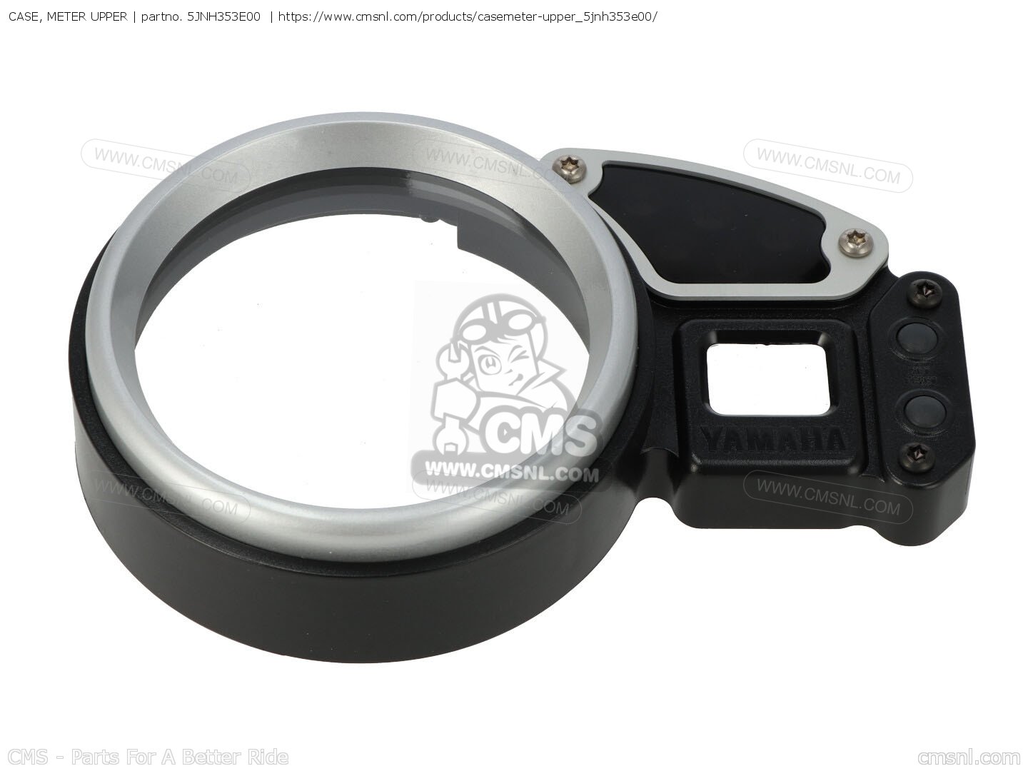 5JNH353E00: CASE, METER UPPER Yamaha - buy the 5JN-H353E-00-00 at CMSNL