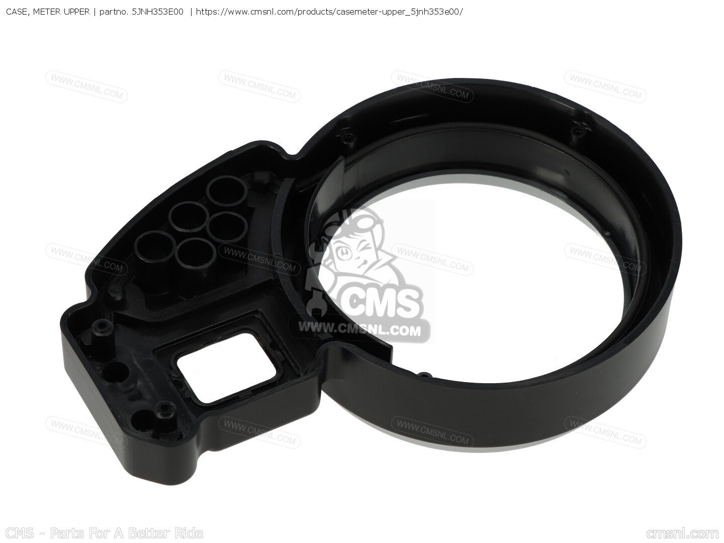5JNH353E00: CASE, METER UPPER Yamaha - buy the 5JN-H353E-00-00 at CMSNL