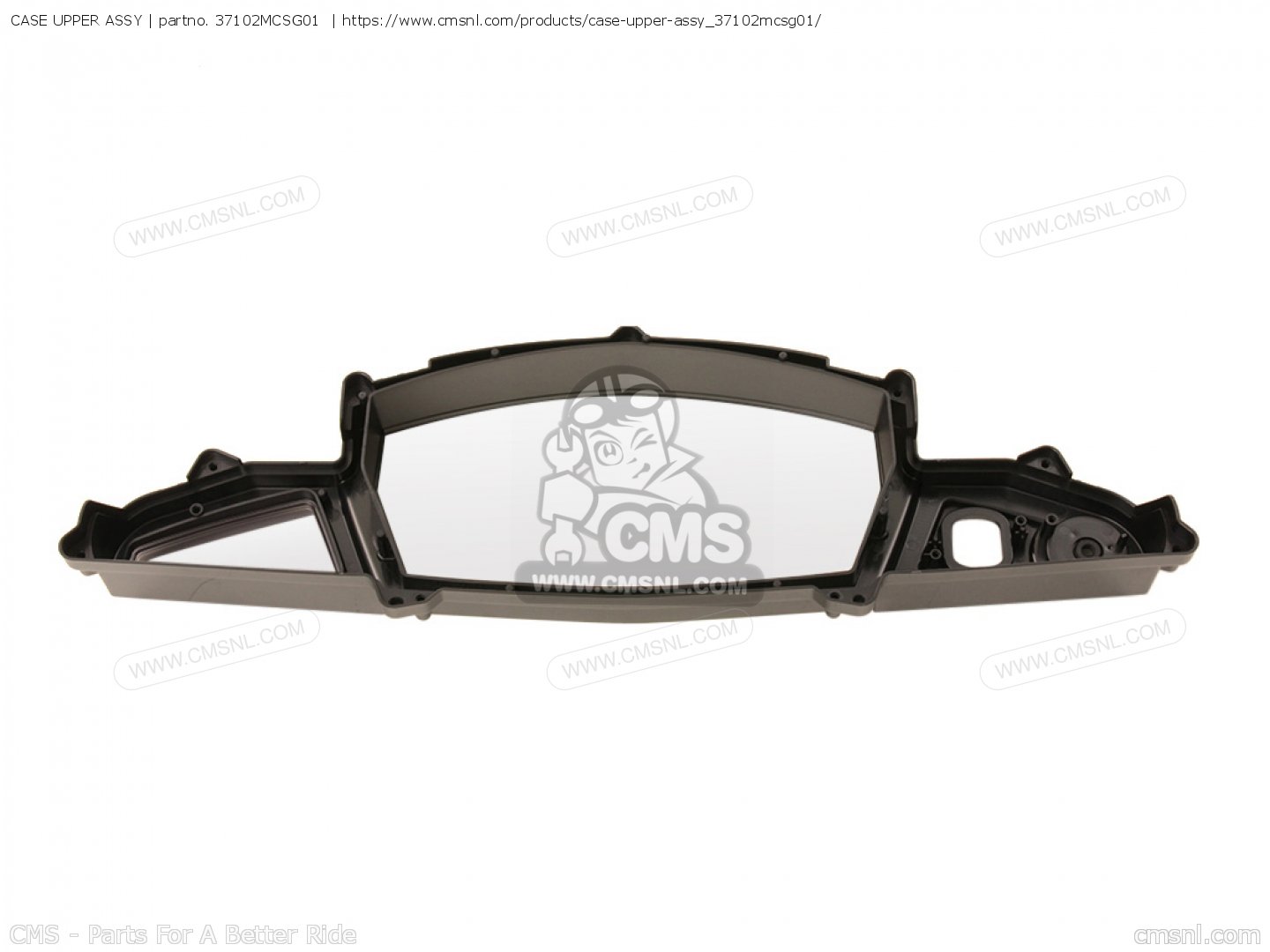 37102MCSG01: Case Upper Assy Honda - buy the 37102-MCS-G01 at CMSNL