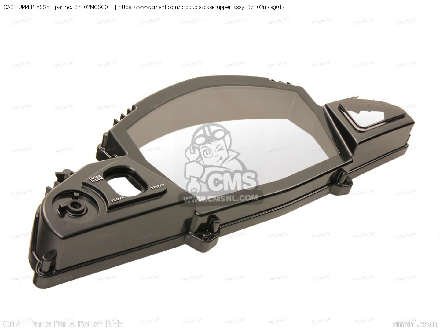 37102MCSG01: Case Upper Assy Honda - buy the 37102-MCS-G01 at CMSNL