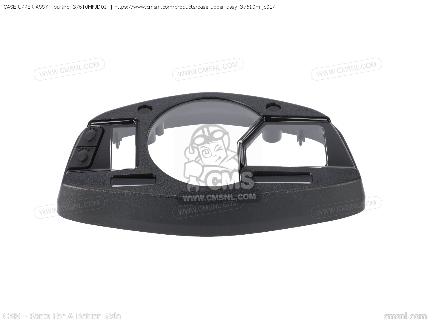 37610MFJD01: Case Upper Assy Honda - buy the 37610-MFJ-D01 at CMSNL