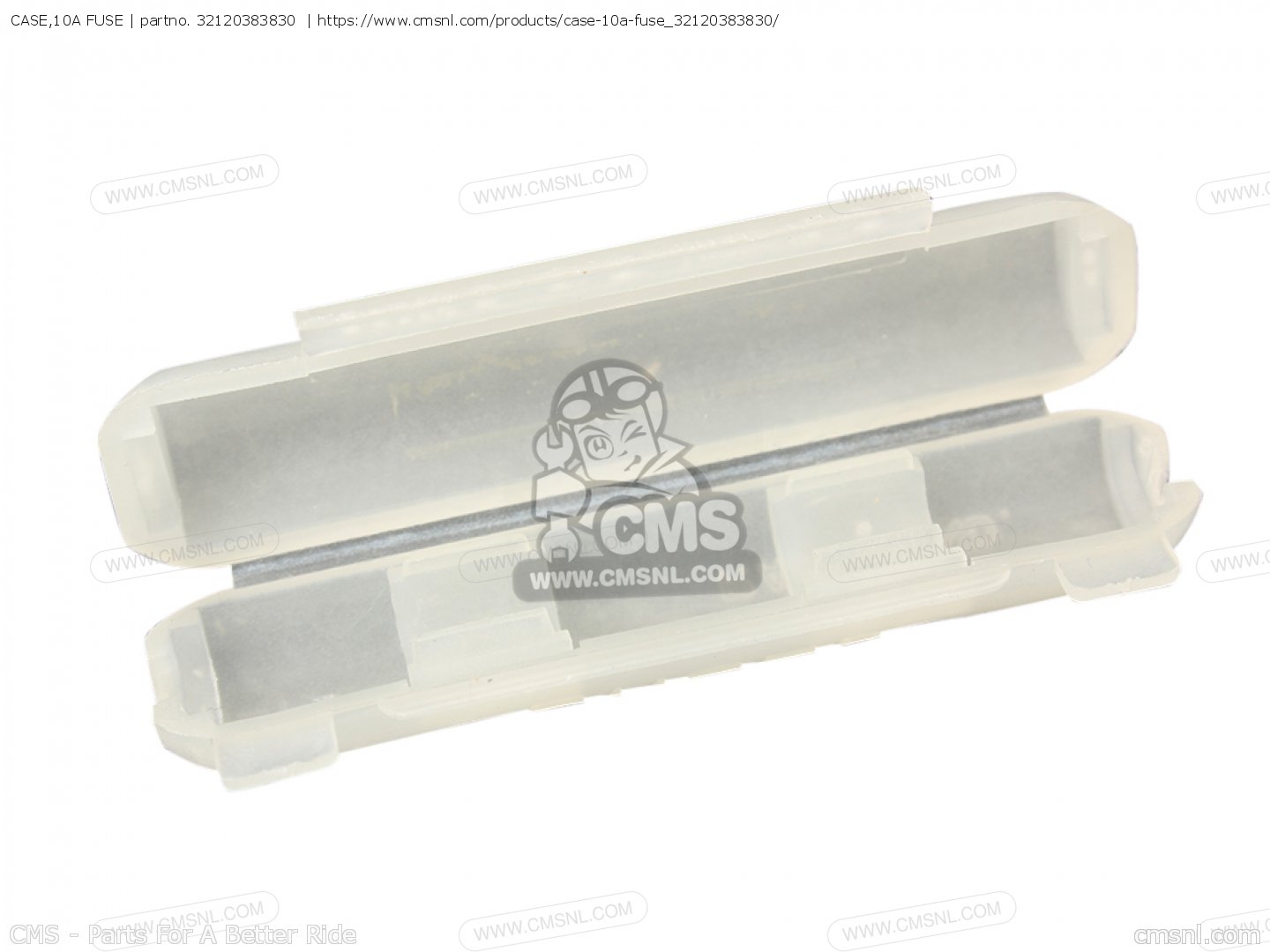32120383830: CASE,10A FUSE Honda - buy the 32120-383-830 at CMSNL