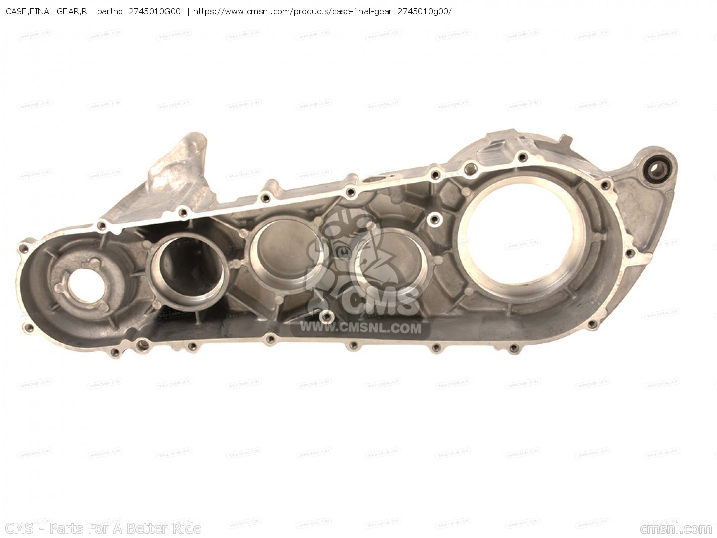 2745010G00: CASE,FINAL GEAR,R Suzuki - buy the 27450-10G00 at CMSNL