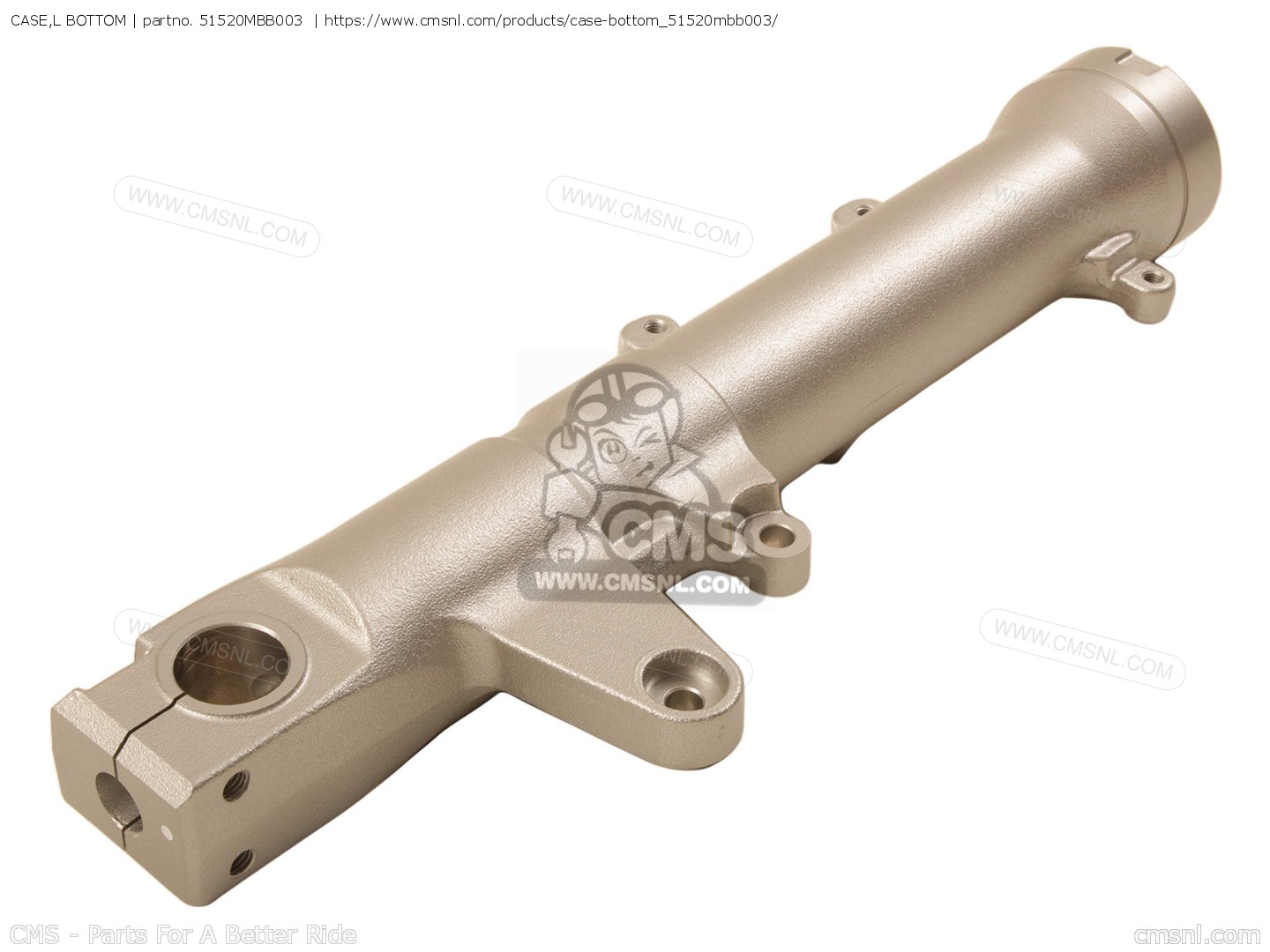 51520MBB003: Case,l Bottom Honda - buy the 51520-MBB-003 at CMSNL