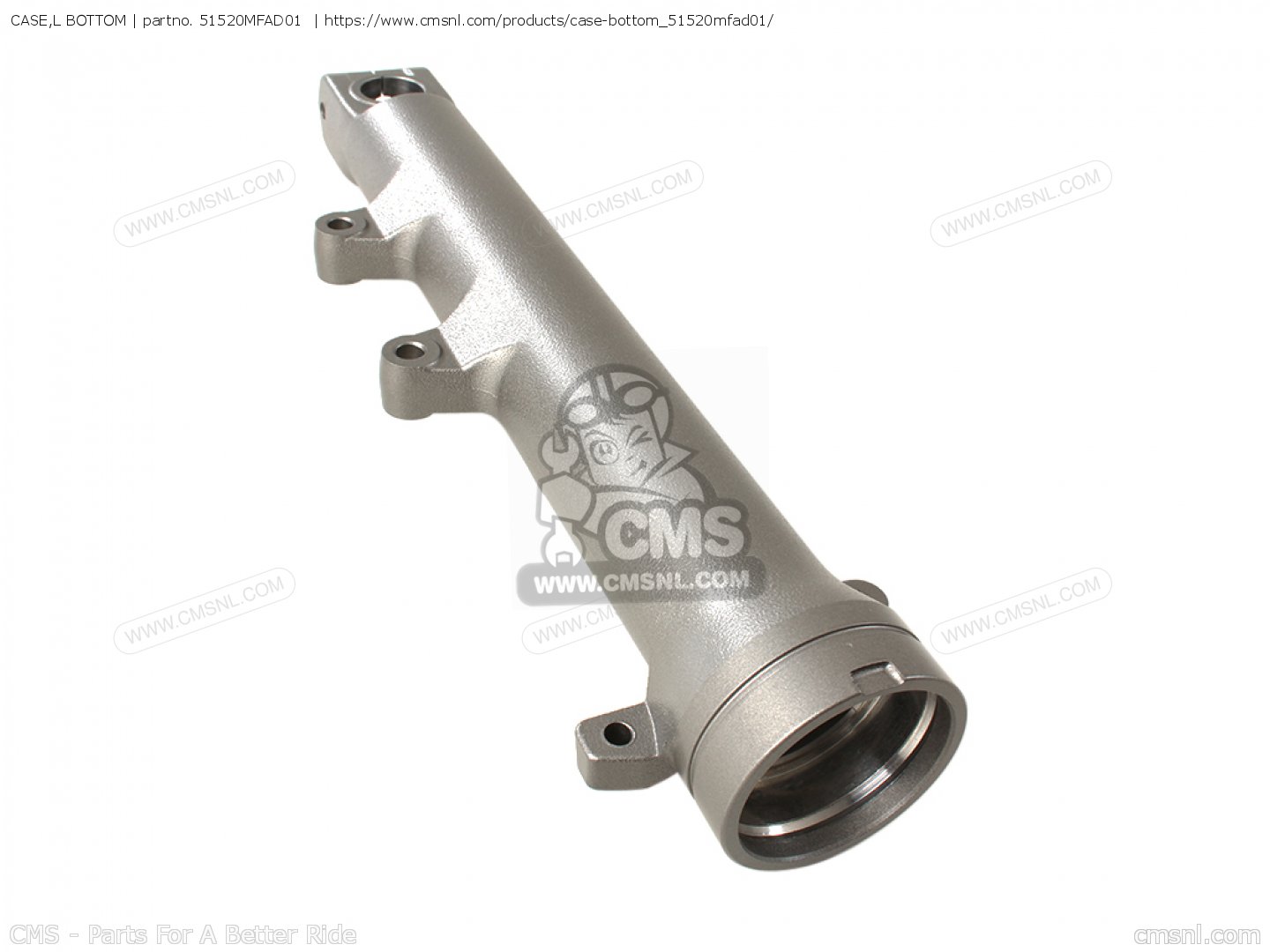 51520MFAD01: CASE,L BOTTOM Honda - buy the 51520-MFA-D01 at CMSNL