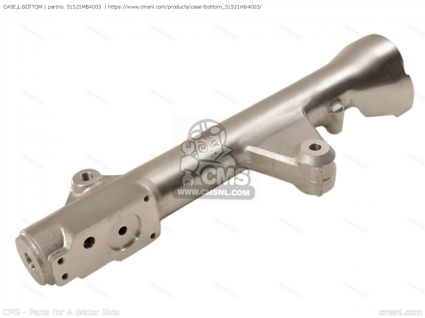 51521MB4003: CASE,L.BOTTOM Honda - buy the 51521-MB4-003 at CMSNL