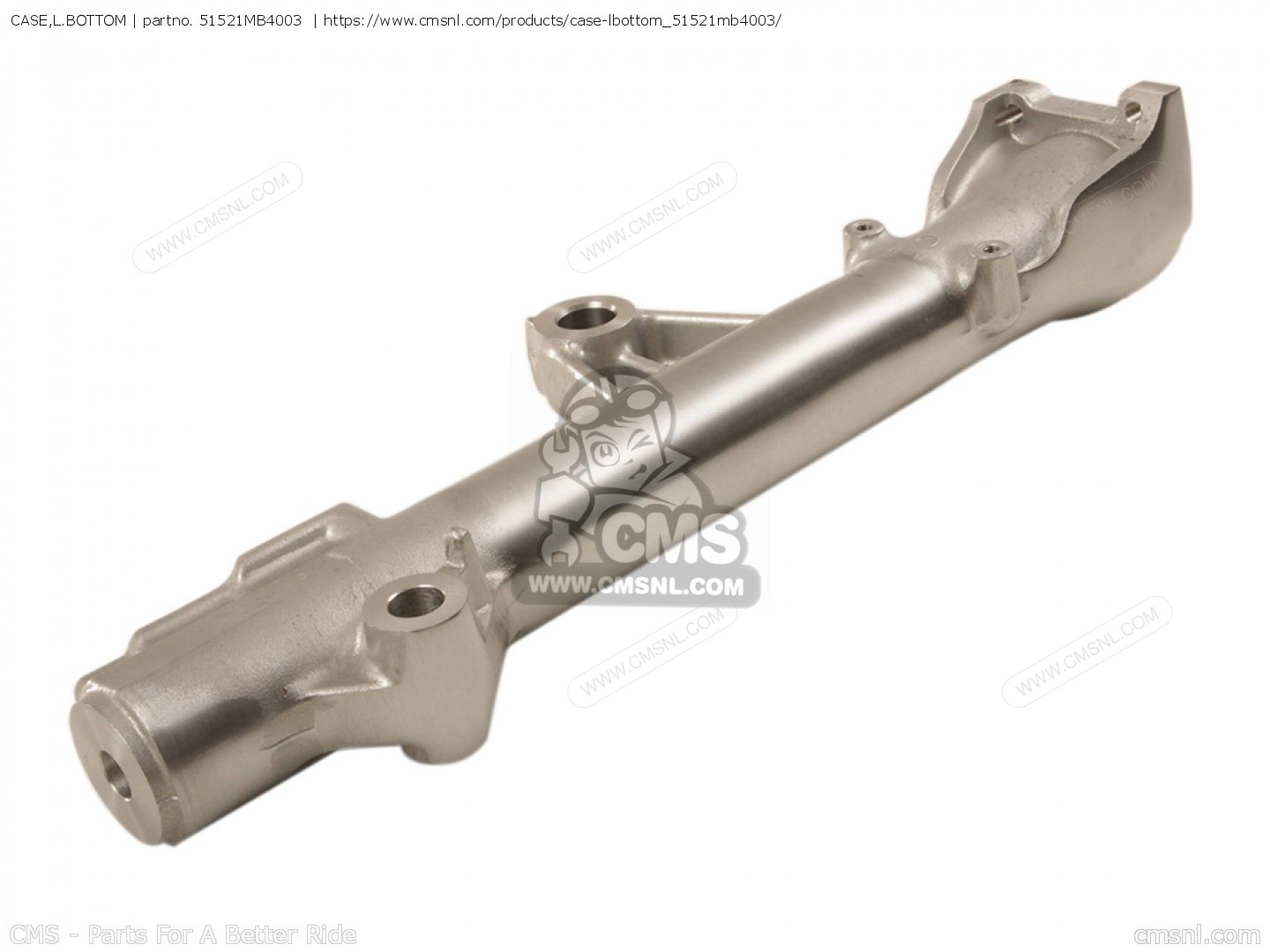 51521MB4003: CASE,L.BOTTOM Honda - buy the 51521-MB4-003 at CMSNL