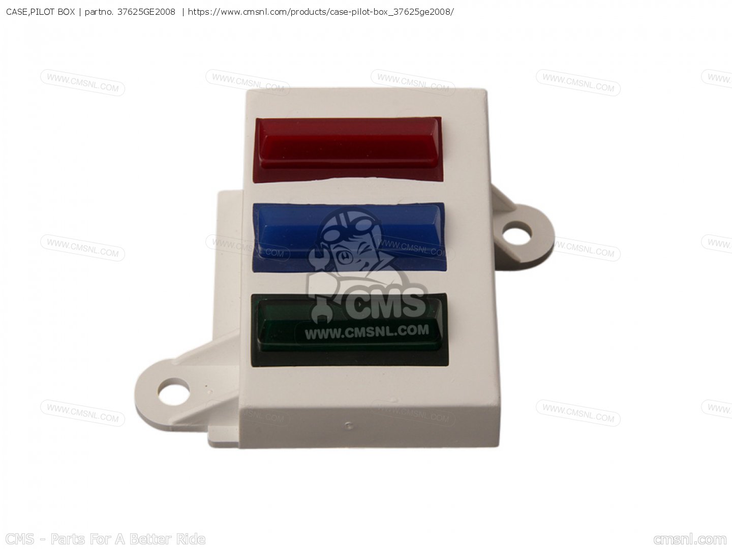 37625GE2008: CASE,PILOT BOX Honda - buy the 37625-GE2-008 at CMSNL