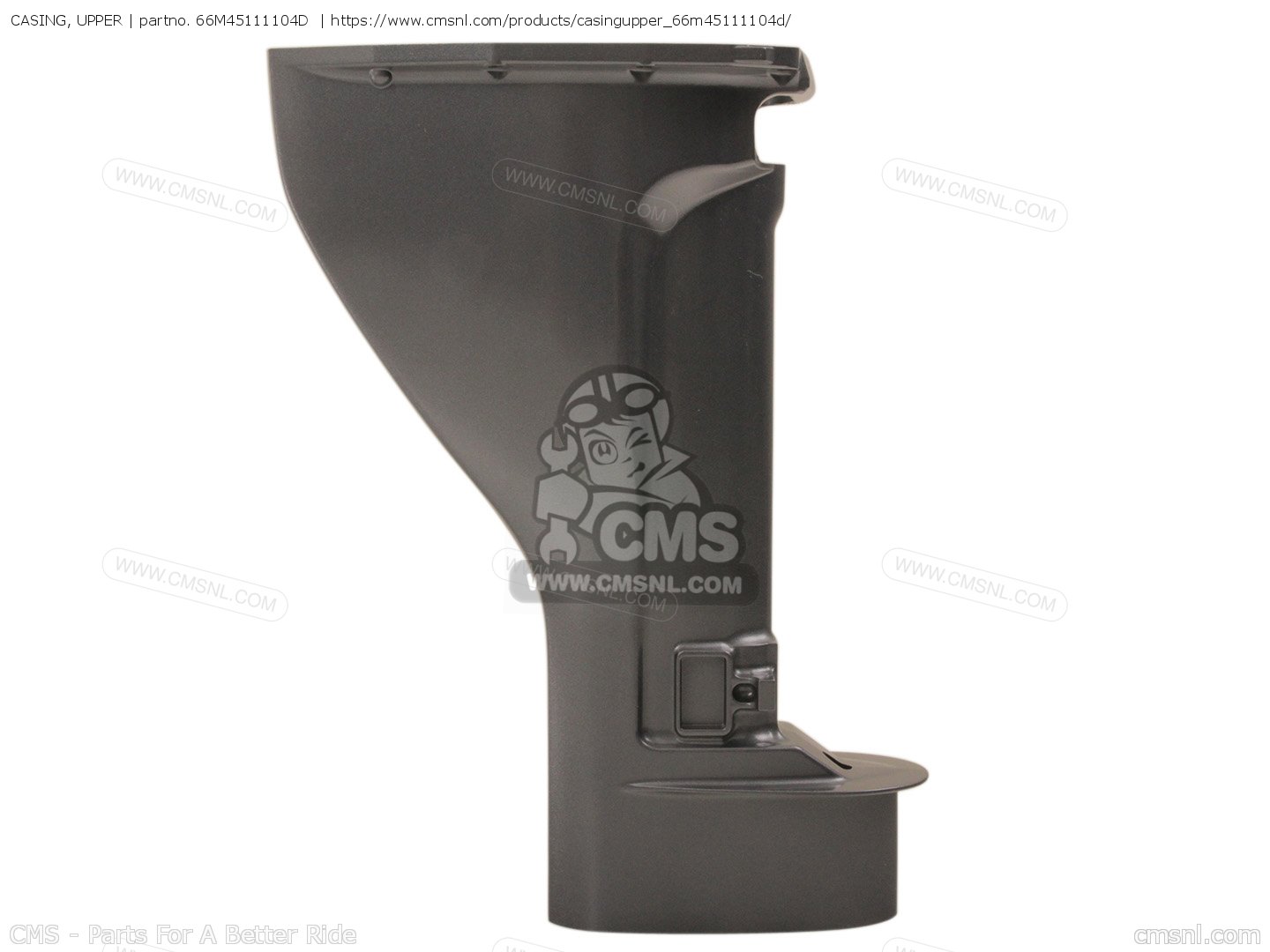 66M45111104D: CASING, UPPER Yamaha - buy the 66M-45111-10-4D at CMSNL