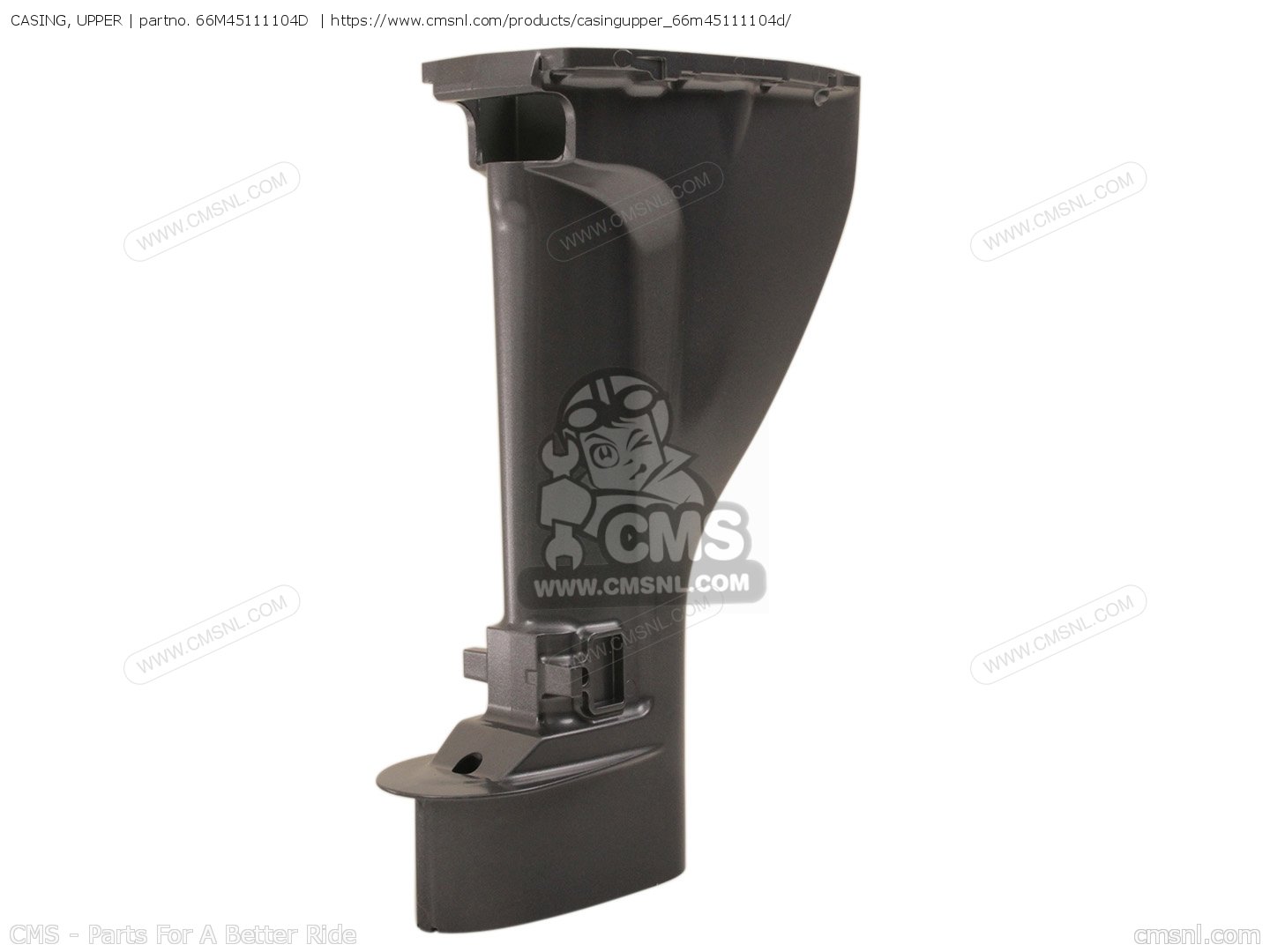 66M45111104D: CASING, UPPER Yamaha - buy the 66M-45111-10-4D at CMSNL