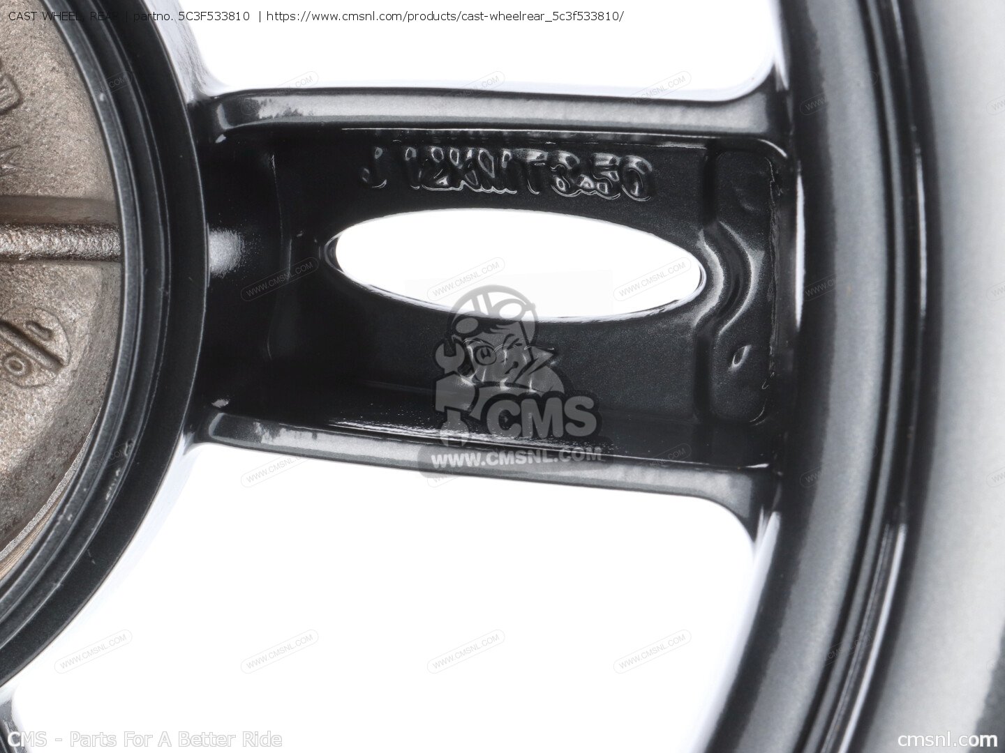 5C3F533810: Cast Wheel, Rear Yamaha - buy the 5C3-F5338-10 at CMSNL