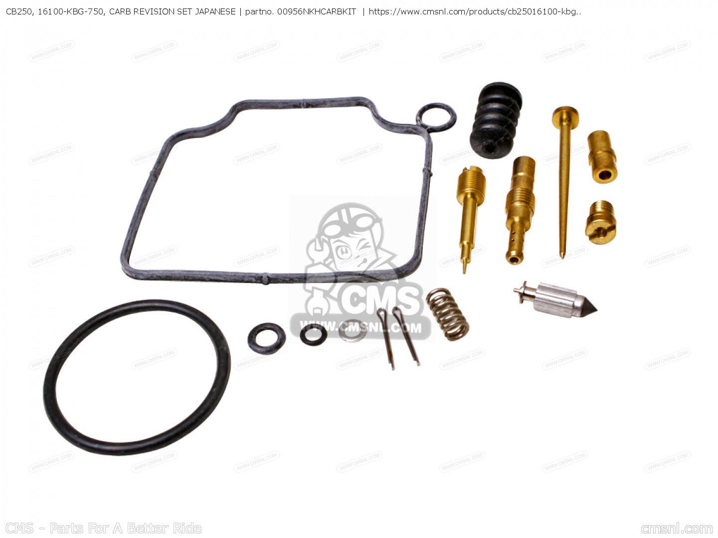 TACT50(SA50R), 16100-GS7-950, CARB REVISION SET JAPANESE for Honda ...