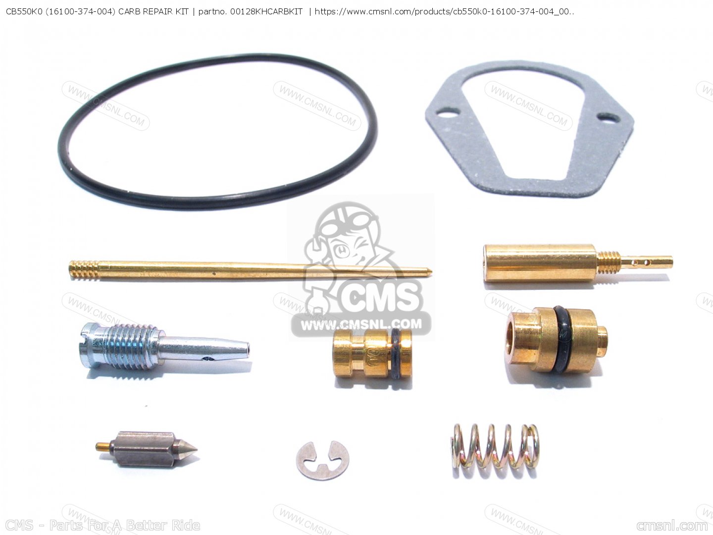 CB550K0 (16100-374-004) CARB REPAIR KIT for Honda - order at CMSNL