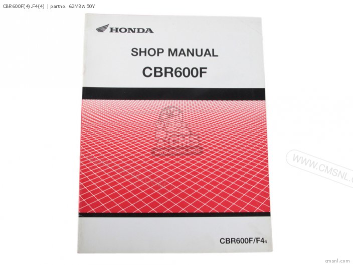 62mbw50y Cbr600f 4 F4 4 Honda Buy The 62mbw50y At Cmsnl