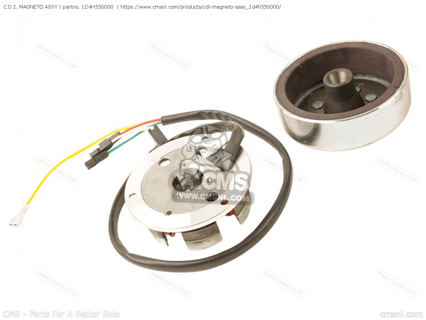 C.D.I. MAGNETO ASSY for DT50RSM 2006 2C3C HOLLAND 1E2C2-300F2 - order ...