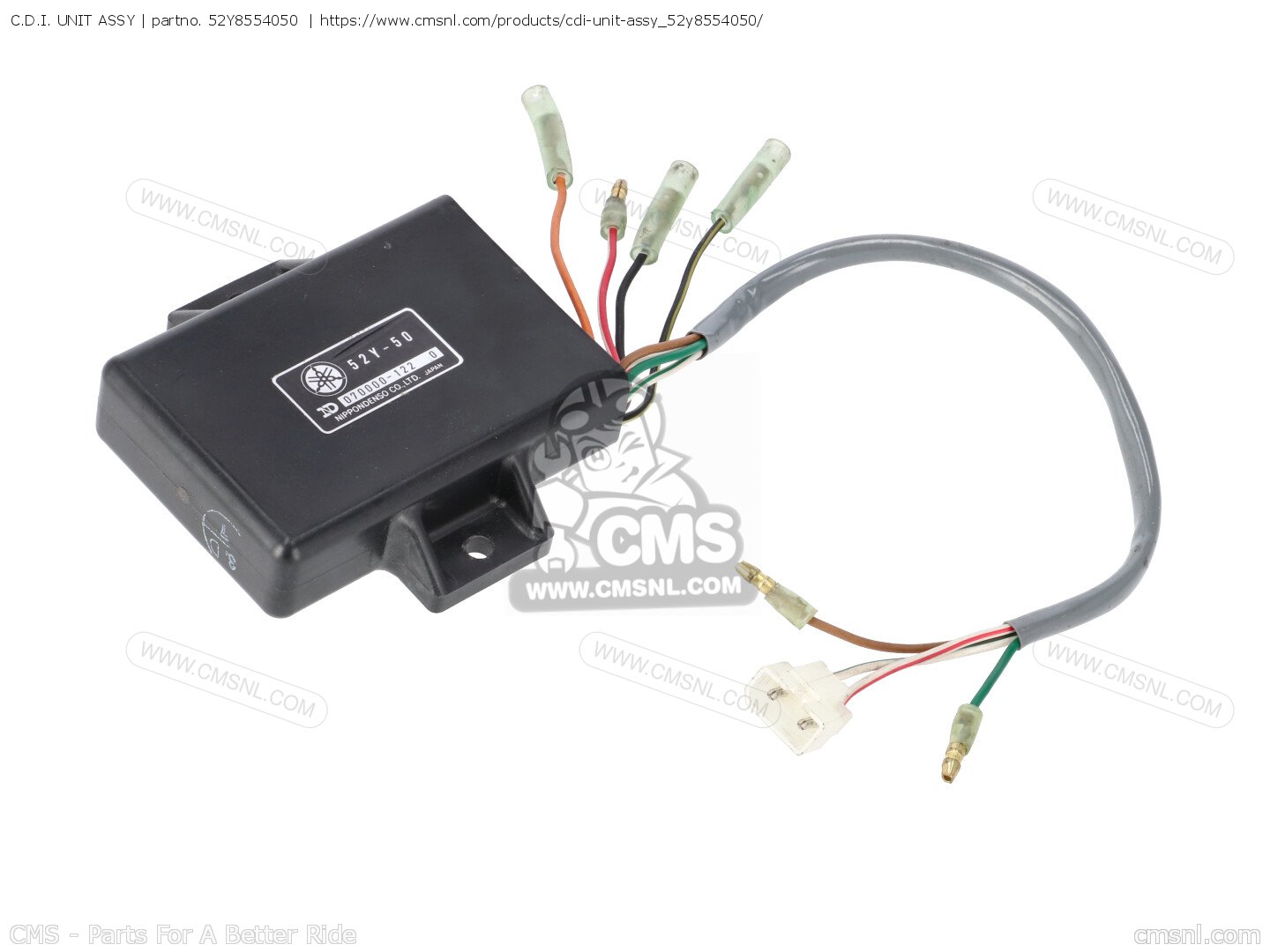 52Y8554050: C.D.I. UNIT ASSY Yamaha - buy the 52Y-85540-50-00 at CMSNL