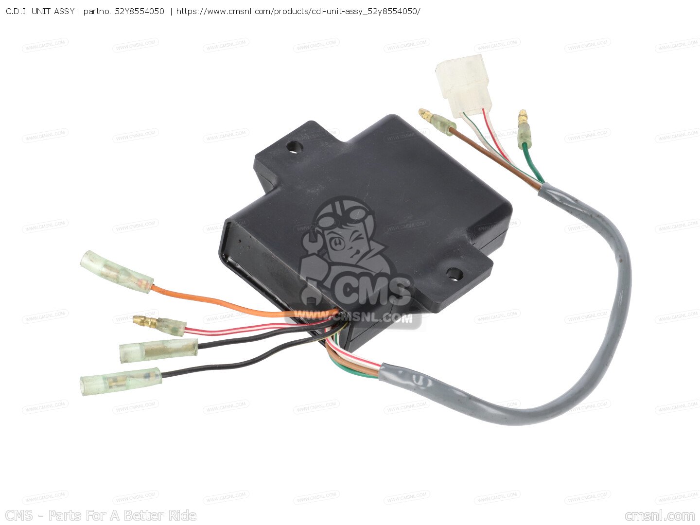 52Y8554050: C.D.I. UNIT ASSY Yamaha - buy the 52Y-85540-50-00 at CMSNL