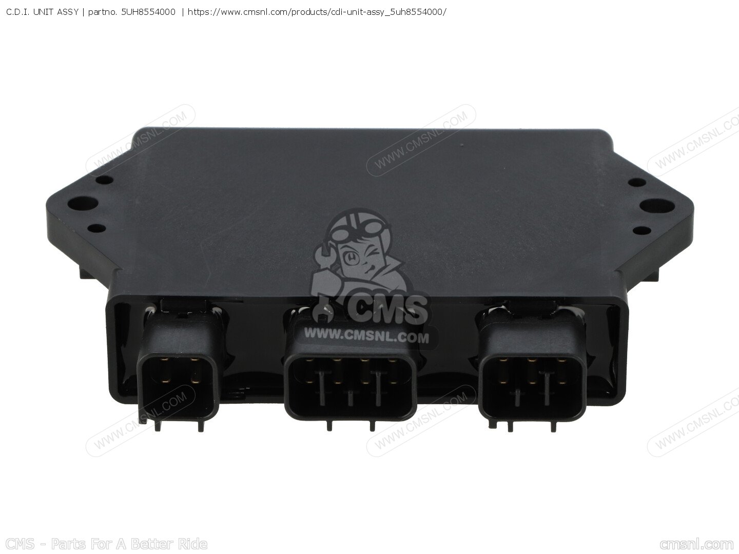 5UH8554000: C.D.I. UNIT ASSY Yamaha - buy the 5UH-85540-00-00 at CMSNL