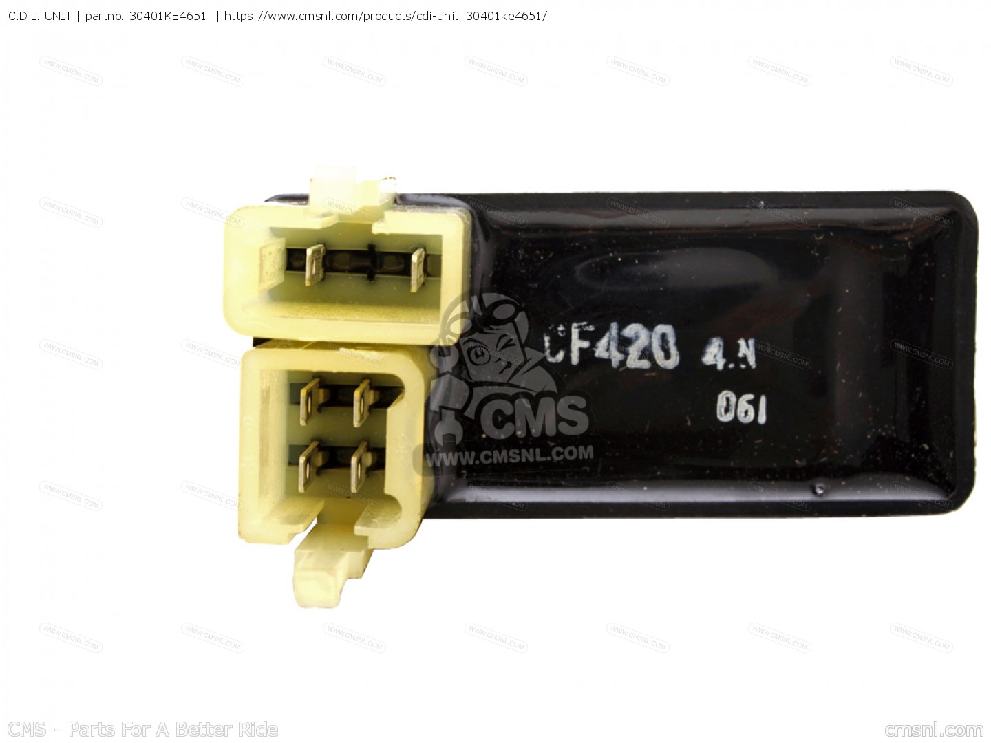 30401KE4651: C.D.I. UNIT Honda - buy the 30401-KE4-651 at CMSNL