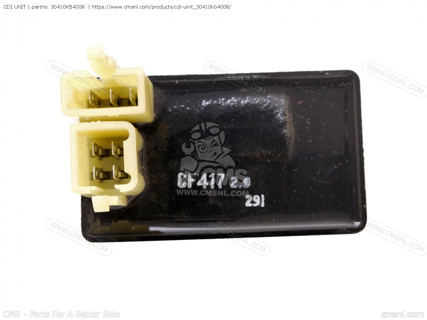 30410KB4008: CDI UNIT Honda - buy the 30410-KB4-008 at CMSNL