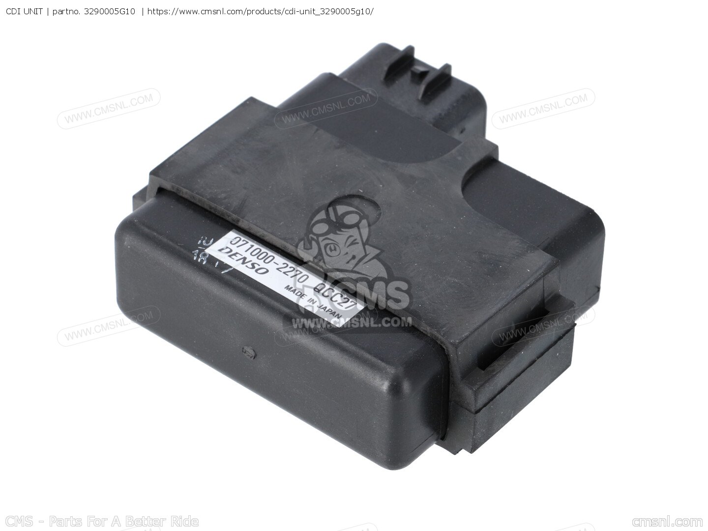 3290005G10: CDI UNIT Suzuki - buy the 32900-05G10 at CMSNL