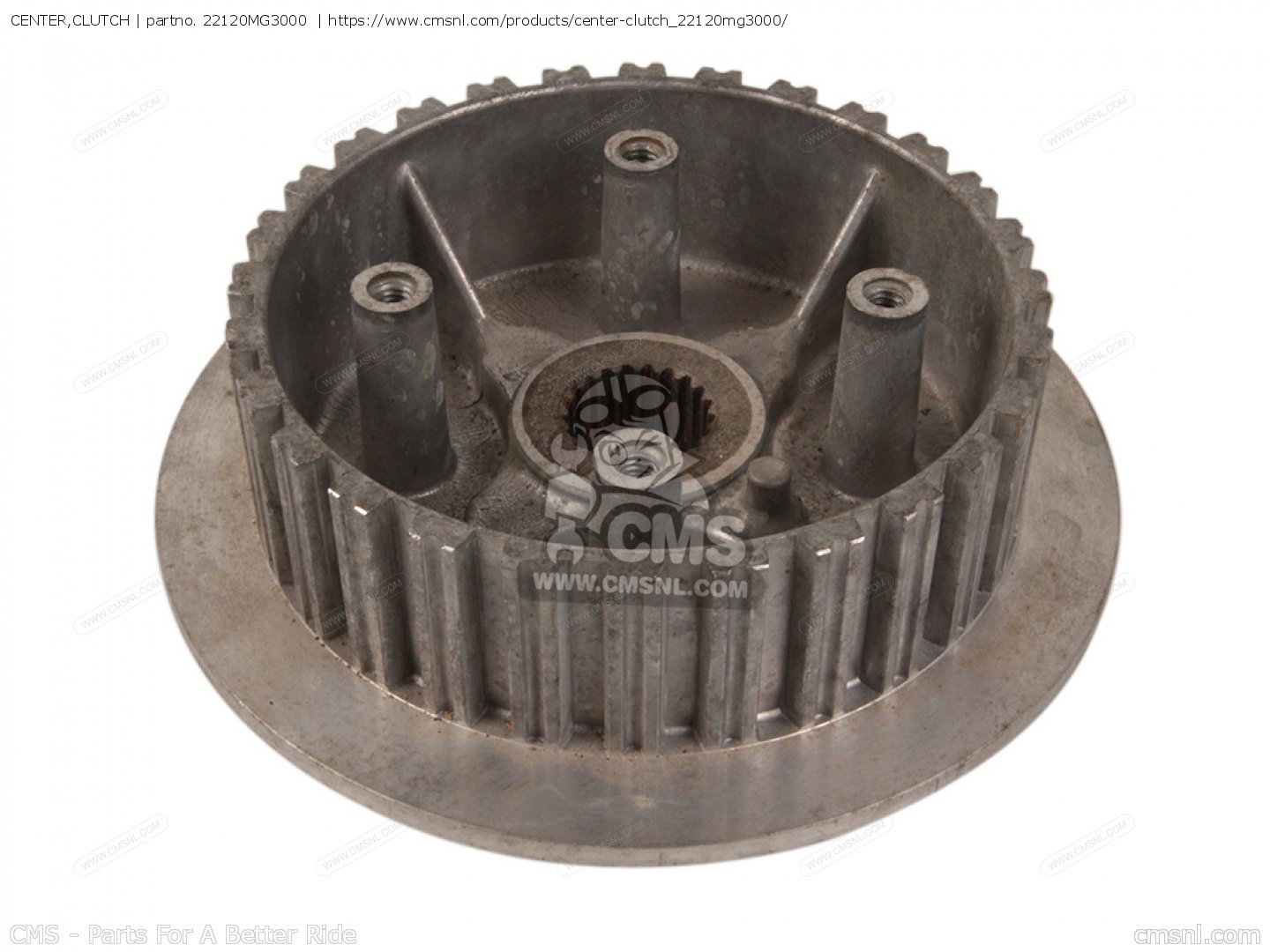 22120MG3000: CENTER,CLUTCH Honda - buy the 22120-MG3-000 at CMSNL
