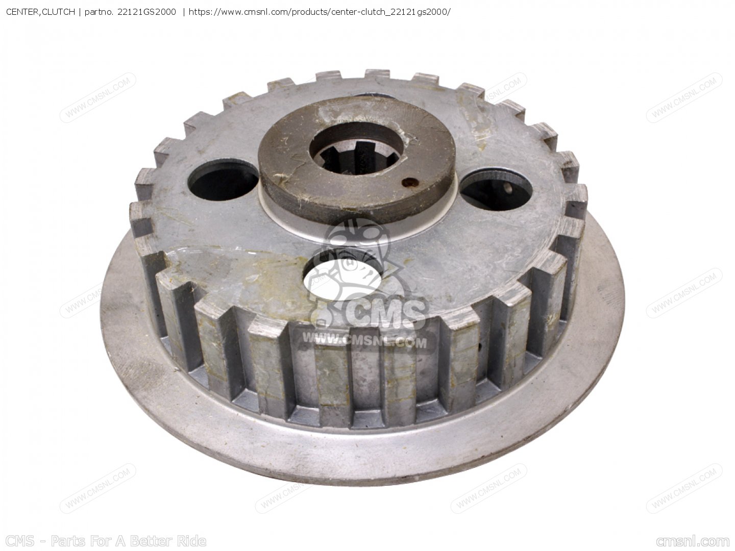 22121GS2000: CENTER,CLUTCH Honda - buy the 22121-GS2-000 at CMSNL