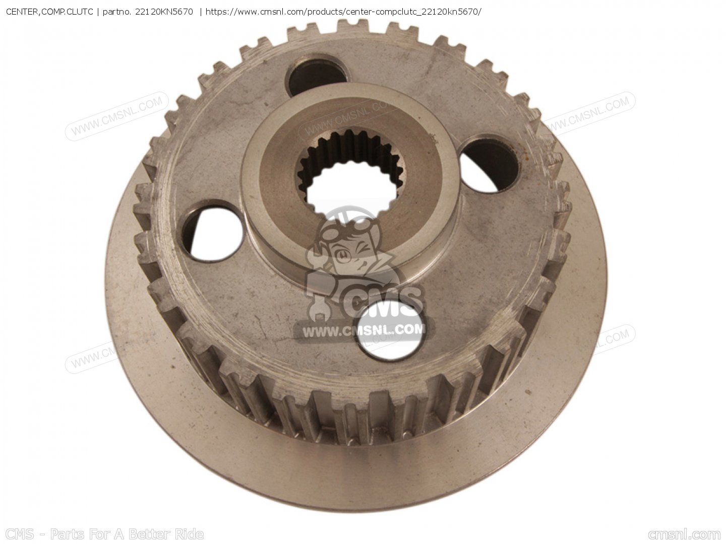 22120KN5670: CENTER,COMP.CLUTC Honda - buy the 22120-KN5-670 at CMSNL