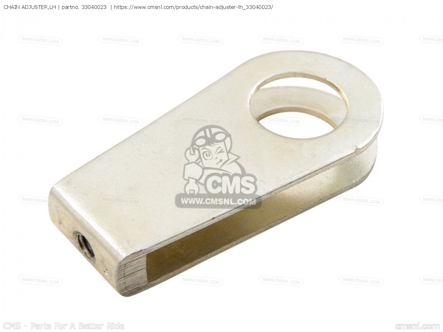 33040023: CHAIN ADJUSTER,LH Kawasaki - buy the 33040-023 at CMSNL