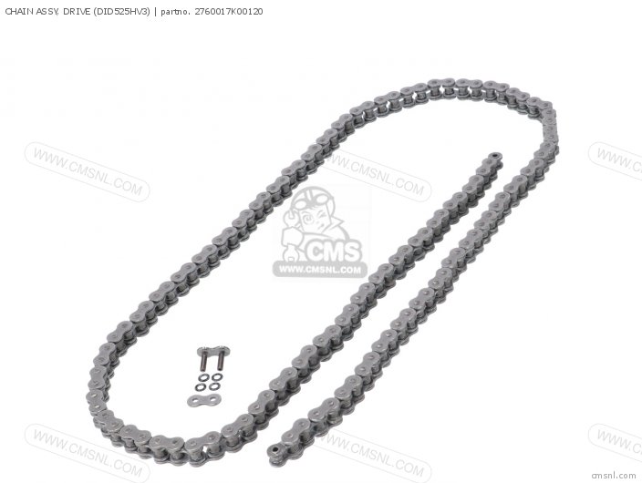 2760017K00120: Chain Assy, Drive (did525hv3) Suzuki - buy the 27600 ...