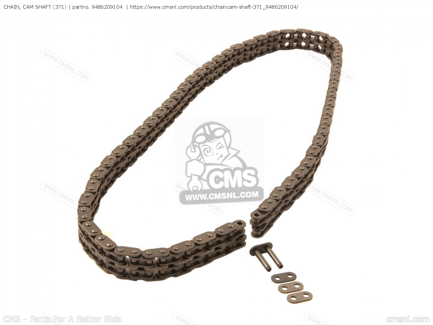 CHAIN, CAM SHAFT (371) for Yamaha - order at CMSNL