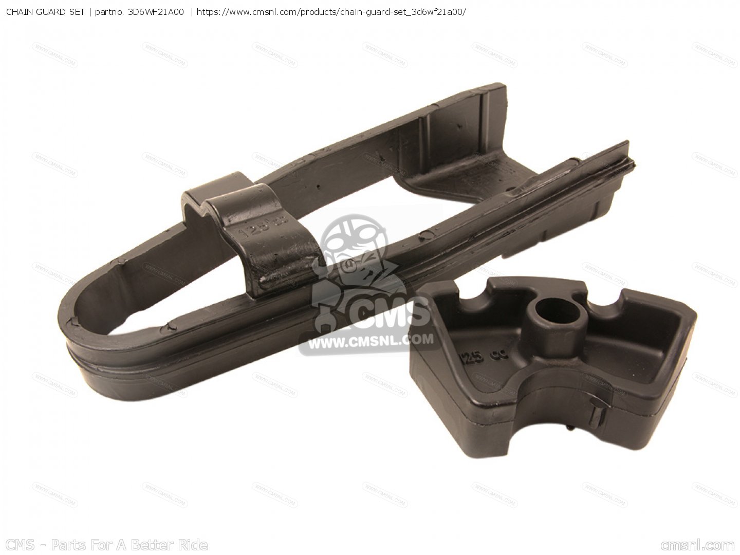 3D6WF21A00: CHAIN GUARD SET Yamaha - buy the 3D6-WF21A-00-00 at CMSNL