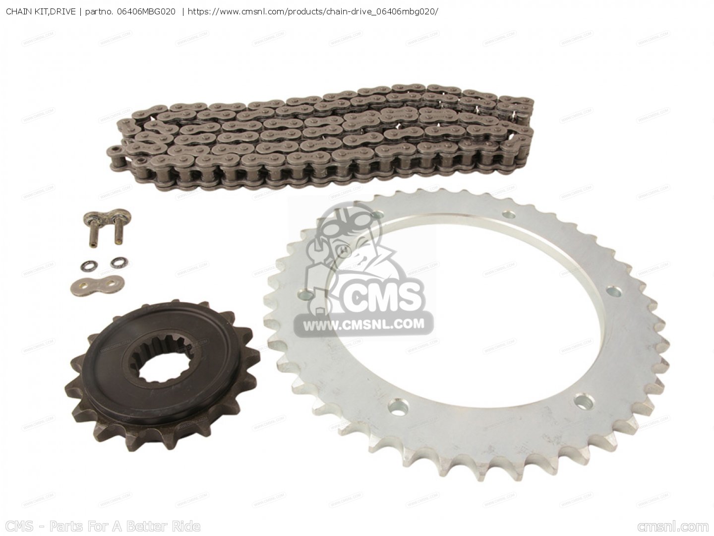 06406MBG020: CHAIN KIT,DRIVE Honda - buy the 06406-MBG-020 at CMSNL