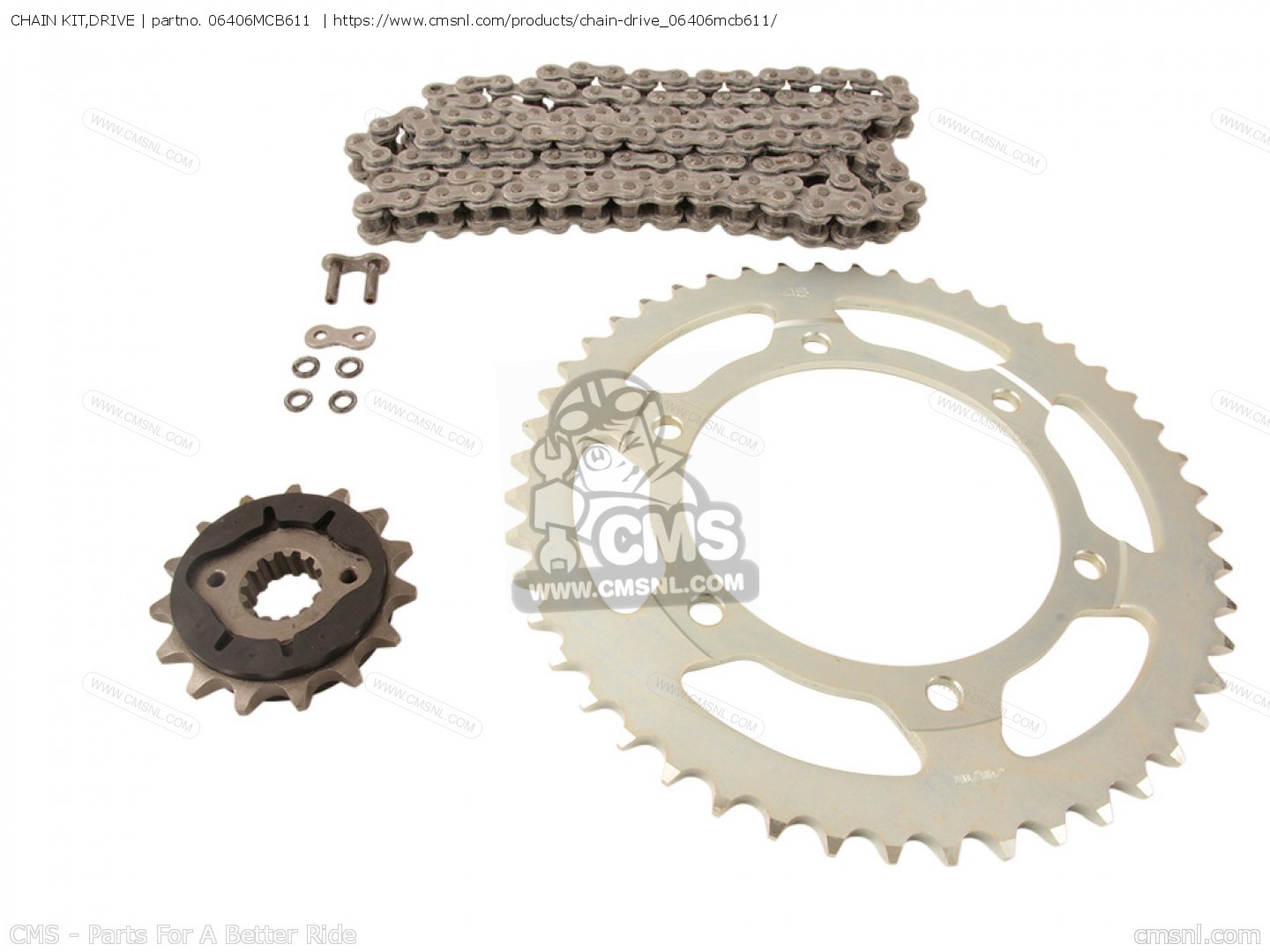 06406MCB611: Chain Kit,drive Honda - buy the 06406-MCB-611 at CMSNL