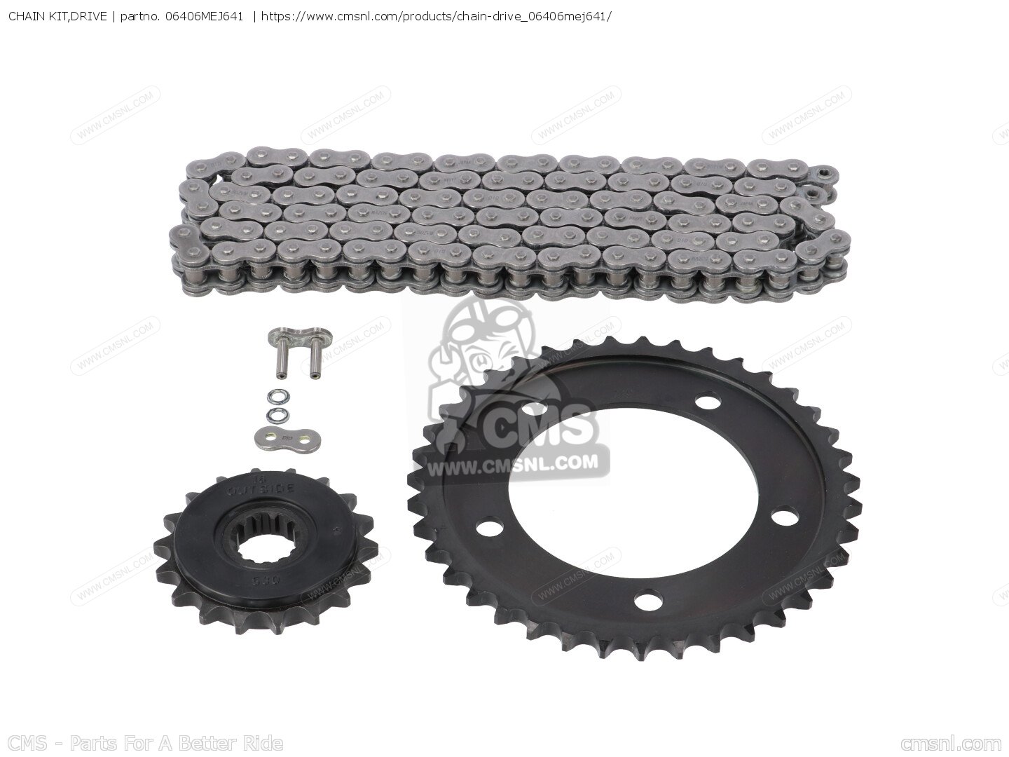 06406MEJ641: CHAIN KIT,DRIVE Honda - buy the 06406-MEJ-641 at CMSNL