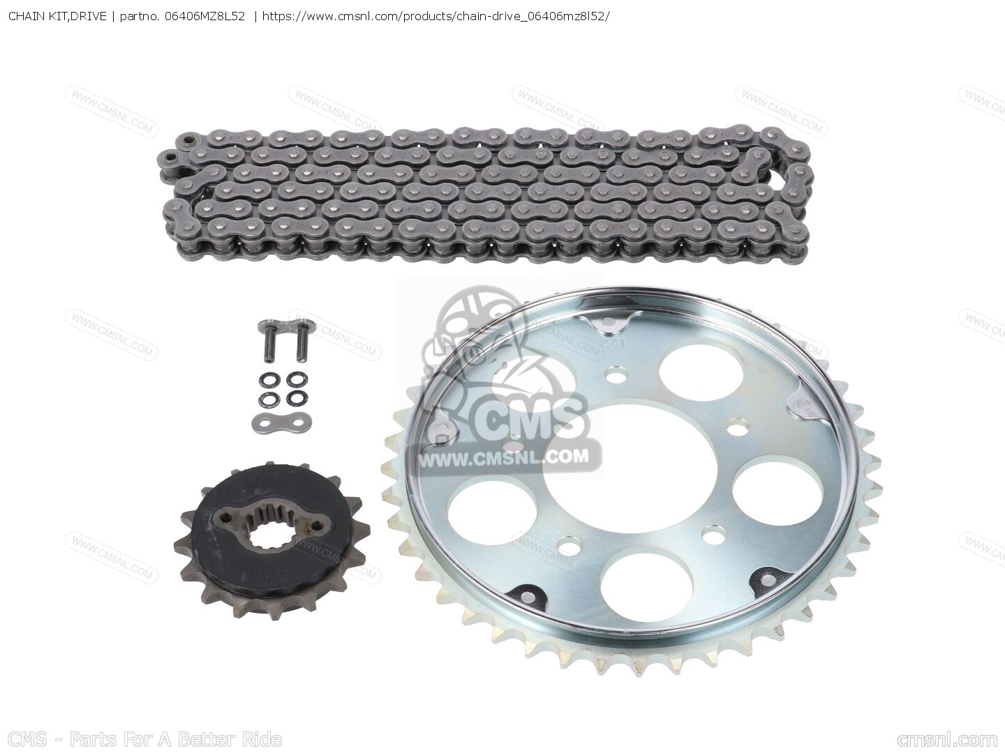 06406MZ8L52: Chain Kit,drive Honda - buy the 06406-MZ8-L52 at CMSNL