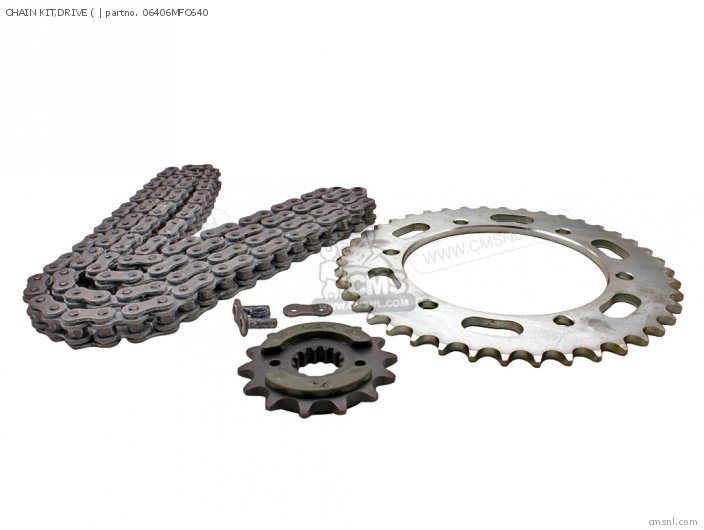 CHAIN KIT,DRIVE ( for FMX650 2006 (6) FRANCE / KPH - order at CMSNL