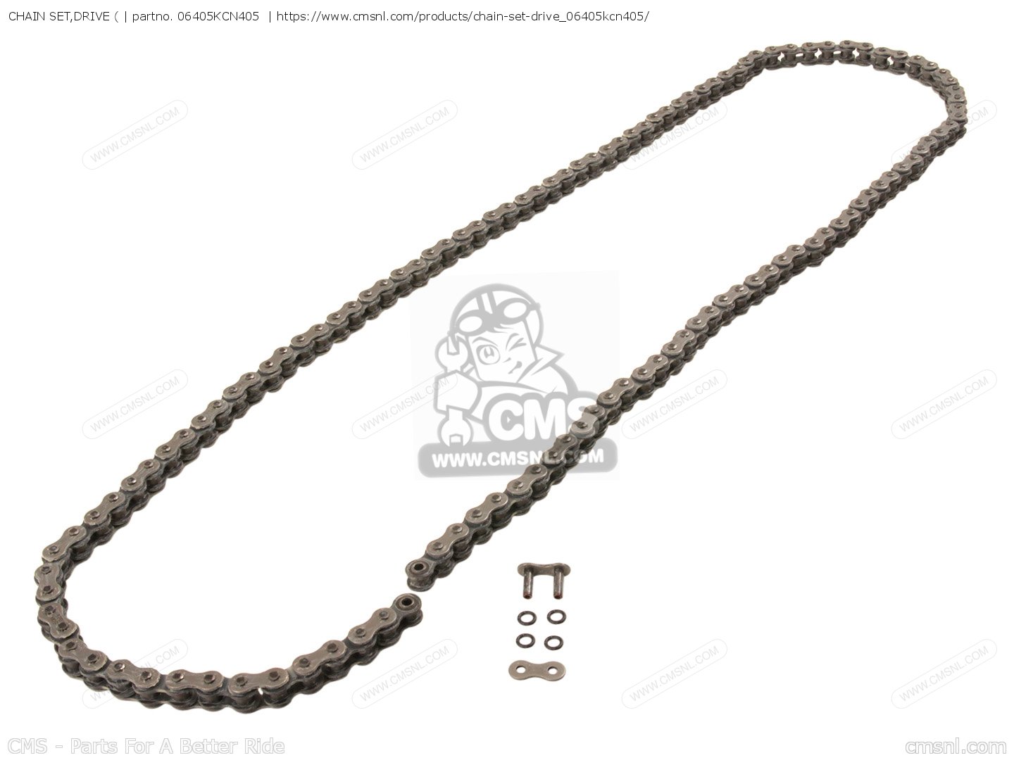 CHAIN SET,DRIVE ( for XLR200R 1993 (P) JAPAN MD29-100 - order at CMSNL